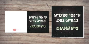 Thank You Cards | Twinkl Party - Twinkl