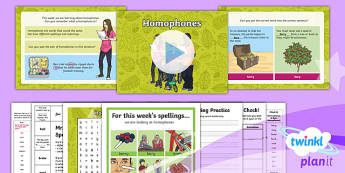 Year Three Term 1A Primary Resources - Spelling Year Three Primar