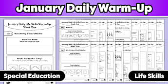 Life Skills Worksheets | Special Education | Twinkl - Twinkl