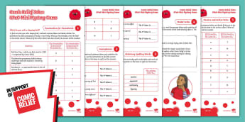 Comic Relief Resources - Partnerships - Twinkl