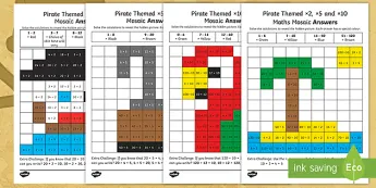 Multiplication Facts Worksheets | twinkl.ca