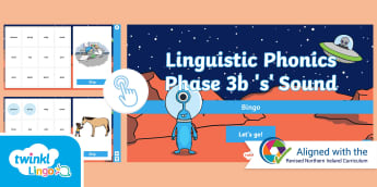 's' sound Phase 3b - Stage 5/6 Phonics - Linguistic Phonics - Resources
