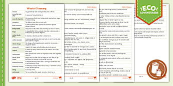 Waste | Sustainability | Twinkl - Twinkl