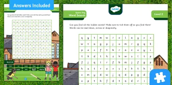 Physical Education Word Searches | twinkl.co.uk