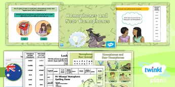 Homophones Lesson Plans | twinkl.com.au