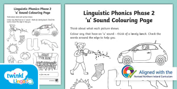 'u' Sound Phase 2 - Stage 5/6 Phonics - Linguistic Phonics - Resources