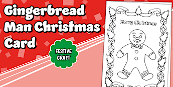 Gingerbread Man Templates | twinkl.com.au