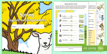 Spring English Activity Booklets | twinkl.com.au