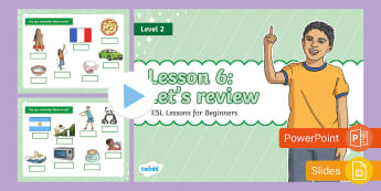 Level 2 | ESL Curriculum for Beginners | Resources - Twinkl