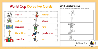 World Cup Activities | twinkl.com