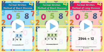Long Division Methods | twinkl.co.uk