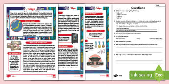 Geography Reading Comprehensions KS2 - Twinkl