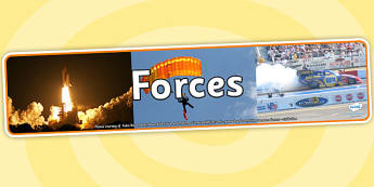 Forces and Motion | KS2 Display Resources