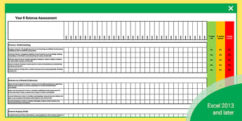 Year 5 and 6 Curriculum Trackers for Science Understanding