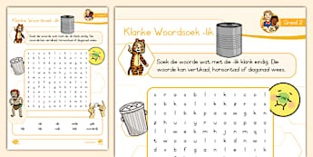 Graad 2 (Grade2) Klanke - | Afrikaans | - Page 3 - Twinkl