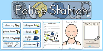 Police | Community Helpers | Role Play | EYLF - Twinkl