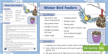 Winter - Seasons - The Natural World - UTW - EYFS - Twinkl