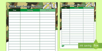 Vacation Bible School Worksheets | Christian Education | Twinkl