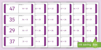 Addition Loop Cards | twinkl.co.uk