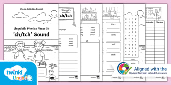 'ch/tch' sound Phase 3b - Stage 5/6 Phonics - Linguistic Phonics ...