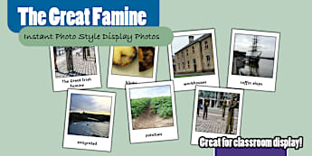 The Great Famine | Irish Famine Worksheets and Resources