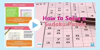 Sudoku Puzzles | twinkl.co.uk