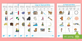 Letters and Sounds Phase 3 Phonics Planning - Resources