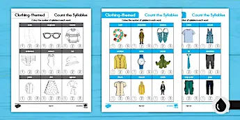 Syllables Activities | twinkl.co.uk