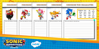 FREE Sonic the Hedgehog Teaching Resources | Twinkl USA