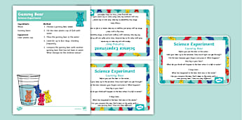 EYFS Science Experiments | Science in Reception Resources