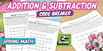 Spring Addition Worksheets | twinkl.com