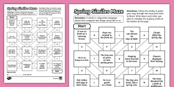 Figurative Language Activities | twinkl.com