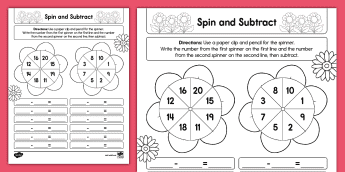 Subtraction Games | twinkl.com