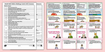 KS2 Easy/ Difficult/ Intermediate Maths Challenges - Twinkl