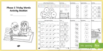 Phonics Activity Booklet • Twinkl.com.au