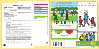 Being Safe | PSED | EYFS | Adult Led Focus Plans - Twinkl