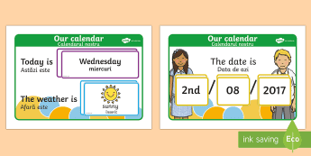 Daily Weather Calendars | twinkl.co.uk