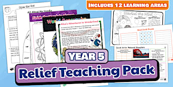 Relief Teaching - Year 5 and 6 - Twinkl