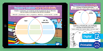 Compare and Contrast Worksheets | twinkl.com