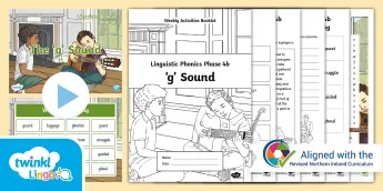 G Sound Phonics Activities | twinkl.co.uk