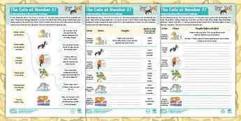 Leap into Chapters: The Cats at Number 27 - Fiction - KS2