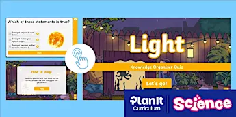 Science Light Quizzes | twinkl.com.au