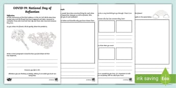 COVID-19 National Day of Reflection - KS2 - Twinkl
