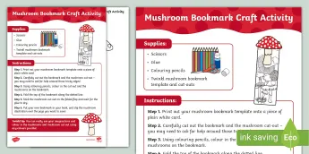 Mushrooms Art Activities | twinkl.co.uk