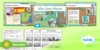 Exploring a Spanish Town Year 6 Primary Resources - Spanish Primary ...