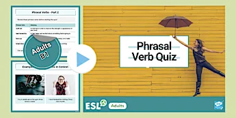 Phrasal Verbs Quizzes | twinkl.com.au