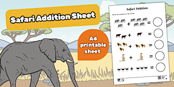 100+ Year 1 and Year 2 Addition Worksheets - KS1 Maths Resources