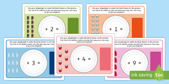 Playdough Mats Early Years (EYFS), numeracy, play, dough, plasticine
