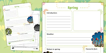 Non-Chronological Report Templates | twinkl.co.uk