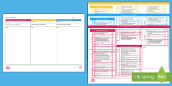 Activity Planner Templates - Class & Home Learning EYFS